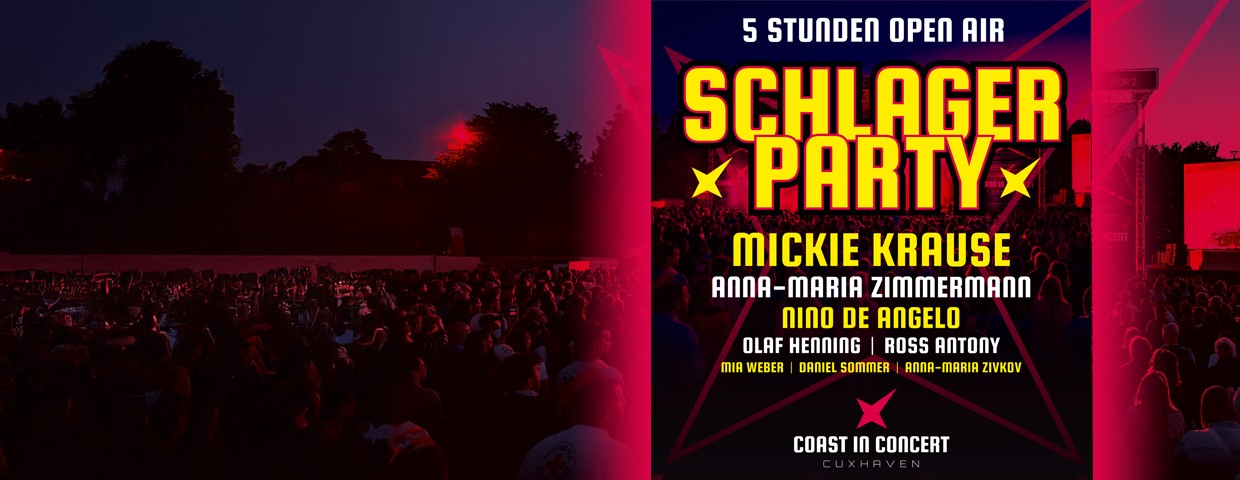 ticketonline.de – Schlagerparty - Coast In Concert CUXHAVEN Karten 05. ...