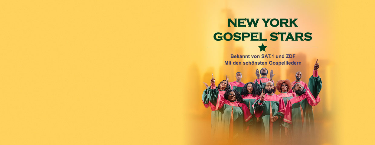 New York Gospel Stars Tickets – ticketonline.de New York Gospel Stars Tour