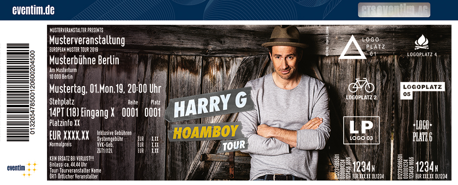 Harry G Tickets – ticketonline.de – Harry G Tour