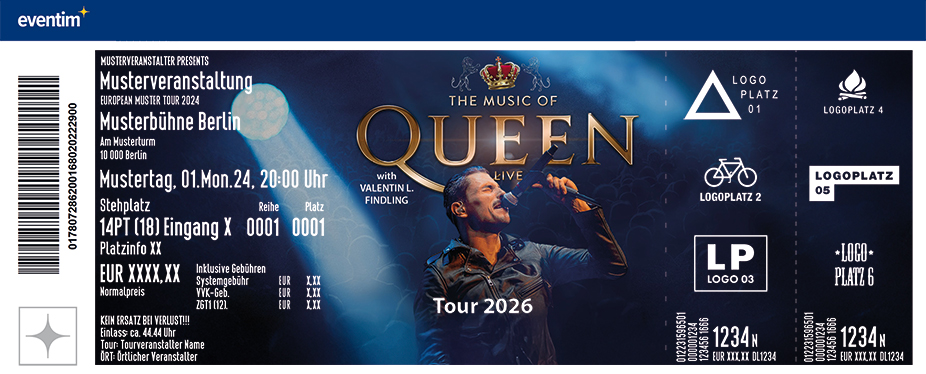 The Music of Queen - Live Tickets: Wiener Stadthalle / Halle F WIEN am ...